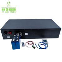 China Lifepo4 6000 Cycles 118v 100ah Lithium Battery For UPS / Factory Backup Power for sale