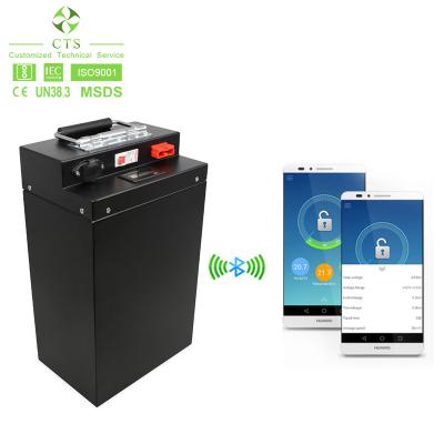 China CTS 72v 60v Ebike Expandable Power Lithium Battery with 2500 Times Long Cycle Life and CE MSDS for sale