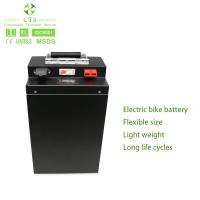 China CTS 72v 60v Ebike Expandable Power Lithium Battery with 2500 Times Long Cycle Life and CE MSDS for sale