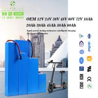 China OEM 48v 72v 40ah 50ah 60ah Lifepo4 Lithium Battery Pack Rechargeable For E Scooter for sale