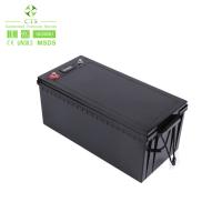 China LCD Display 12.8V 200Ah Lithium RV Deep Cycle Battery For Camper for sale