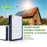 China Lifepo4 Lithium Ion Batteries 5kwh 48V 100Ah Wall Mounted Energy Storage for sale
