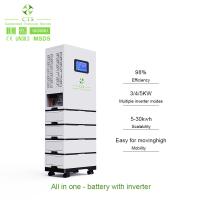 China CTS Solar Battery Storage System 20kwh 30kwh 48v With 5kw Hybrid Inverter for sale