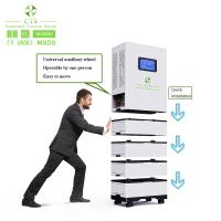 China CTS Solar Battery Storage System 20kwh 30kwh 48v With 5kw Hybrid Inverter for sale