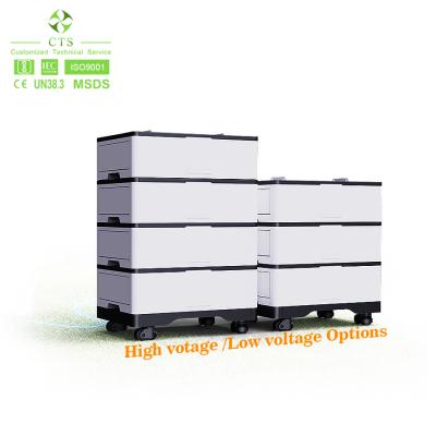 China stacked solar 250v 100ah 20kwh 30kwh lifepo4  lithium battery for home  energy storage for sale