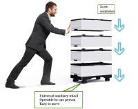 China solar energy stacked lifepo4 300v 100ah 20kwh 30kwh lithium battery for home   storage for sale
