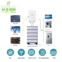 China Home Solar System Storage Lifepo4 Lithium Ion Battery 100v 200v 300v 400v 100ah for sale