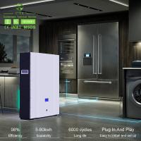 China Power Wall Home Energy Storage Lithium Ion Battery Solar System 48v 100ah 5kw 10kw for sale