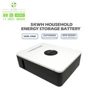 China 5kWh Wall-Mounted Energy Storage System 51.2V 100Ah LiFePO4 Battery For Home Farm for sale