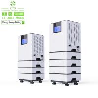 China Hot Sale 48v 100ah 200ah Lifepo4 Battery Stackable Solar Systems Lithium Ion Battery for Home Use for sale
