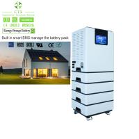 China Popular 48v 52V 100ah 200ah Lifepo4 Battery Stackable Solar Systems Lithium Ion Battery for Home Use for sale