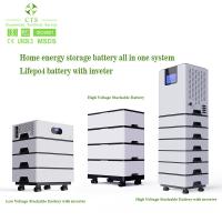 China Popular 48v 52V 100ah 200ah Lifepo4 Battery Stackable Solar Systems Lithium Ion Battery for Home Use for sale