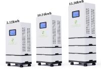 China Popular 48v 52V 100ah 200ah Lifepo4 Battery Stackable Solar Systems Lithium Ion Battery for Home Use for sale
