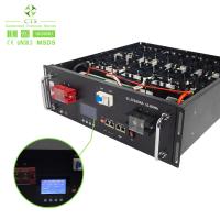 China CTS Robust 10kWh 48V LiFePO4 Solar Battery Cabinet For Residential Power Needs for sale