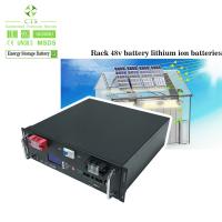 China CTS Robust 10kWh 48V LiFePO4 Solar Battery Cabinet For Residential Power Needs for sale