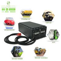 China CTS Customize AGV forklift Battery 24V 48V 60V 72V 80V High Current lifepo4 lithium Battery with smart BMS for sale