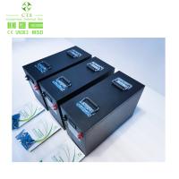 China Long Cycle 12V 24V 200AH Lifepo4 Solar Battery Lithium 24V 200ah For Autocaravana for sale