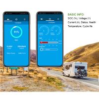 China Long Cycle 12V 24V 200AH Lifepo4 Solar Battery Lithium 24V 200ah For Autocaravana for sale