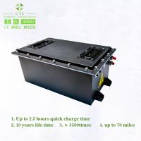 China OEM ODM Golf Cart Battery 36V48V72V 100Ah 200Ah Lifepo4 With Smart BMS for sale