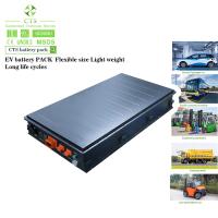 China High Capacity 144V 102V 96V 72V EV Battery Pack 15kw 20kw 30kw 60kw with Cooling System for sale