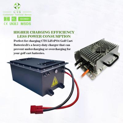 China 48v 72v 60ah 80ah Ion Lifepo4 Lithium Battery For Electric Golf Cart With BMS for sale