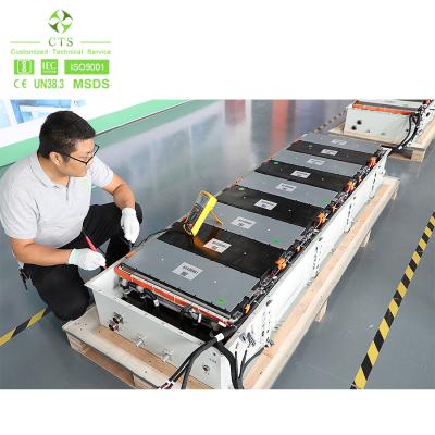 China 120kwh 150kwh 180kwh 500V 600V lithium ion lifepo4 battery pack with PDU for hybrid electric boat for sale