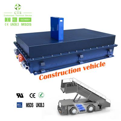 China CTS High Voltage 100kwh 150kwh 300kwh Lithium-Ion EV Battery Pack for Bus and Truck for sale