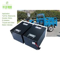 China CTS OEM Electric Tricycle Lithium Battery 48v 60v 72v 105Ah Lifepo4 E Rikshaw Electric Tricycle Battery for sale