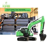 China 540V 614V 230Ah Lithium Ion Battery Pack For Electric Excavator Bulldozer With A Cooling System for sale