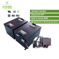China 48v 150Ah 7680Wh LiFePO4 51.2v 48volt Low Speed Electric Tricycle Car Golf Cart Lithium Battery Pack For YAMAHA Ezgo Cart for sale