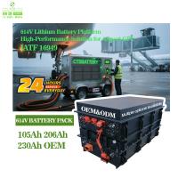 China High Voltage Lithiuim Battery System 614V 60kWh 120kWh for GSE GPU Mobile Charging System for sale
