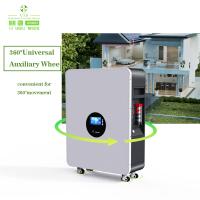 China 48V 51.2V 100Ah 200Ah 300Ah 400Ah Options From 5kWh to 20kWh Lithium Lifepo4 Back Batteries Units for sale