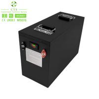 China CTS  lithium ion battery pack 12v 24v 48v 100ah 200ah 300ah for rv marine boat for sale