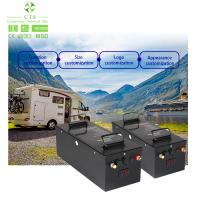 China CTS Lithium Lifepo4 Battery Pack 12v 24v 48v 100ah 200ah 300ah electric boat battery For RV AGVMarine for sale
