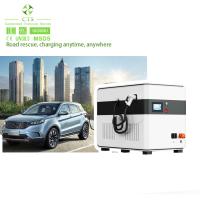 China Electric Vehicle Mobile Dc Fast Charging Station Ccs2 30kw 60kw 120kw With Battery for sale