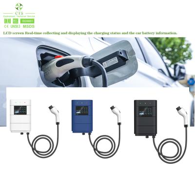 China High Quality Type 1 Type 2 16A 32A AC Portable EV Charger For Electric Car from CTS for sale