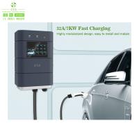 China Portable and wallbox 7kw 11kw 22kw ac solar type 1 type 2 16A 32Amobile ev charger for sale