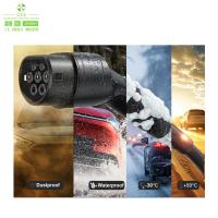 China Portable and wallbox 7kw 11kw 22kw ac solar type 1 type 2 16A 32Amobile ev charger for sale