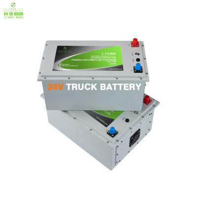 China CTS High Performance Lithium Cranking High CCA 2500A Truck Starting Battery 24V 200Ah 280Ah Truck Parking Air Conditioner for sale