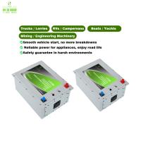 China IP67 Waterproof 25.6V 280Ah Lithium Truck Battery for Starting and Parking Air Conditioner Lifepo4 Batteries Rechargeable for sale