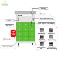 China Customizable Electric Motorcycle Battery Swap Cabinet for Shared Leasing and Takeout Lithium Batteries Fast Swapping Station for sale