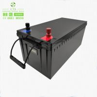 China 12V 100Ah LiFePO4 Lithium Battery 24V 300AH 200AH with Bluetooth for RV Marine Solar Home Energy Storage for sale