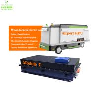 China 614.4V LiFePO4 Aviation GPU Battery Liquid Cooled IP67 Energy Storage Pack for Airport Ground Power Units for sale