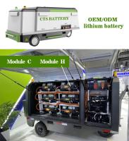 China 540V 614V 105Ah 210Ah Lifepo4 Battery Modular System For GPU Airport Tractor for sale