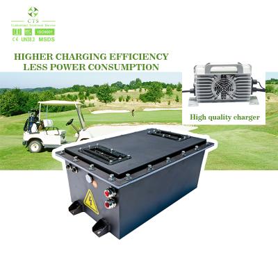 China High Performance 100Ah 150Ah 200Ah Forklift Club Cart Batteries 51.2V 73.6V LiFePo4 Battery System for sale