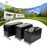 China 12V 100Ah 200AH 300AH 400AH Lifepo4 Battery for Solar Energy Storage Systems Best Lifepo4 Battery With High Performance for sale