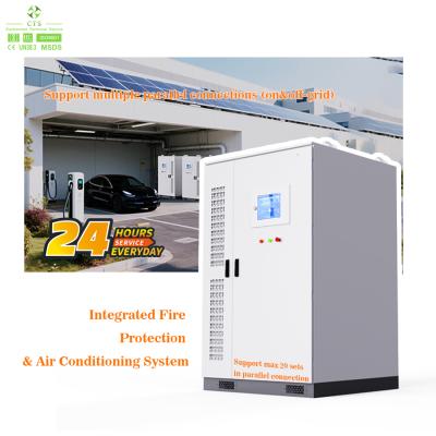 China Industrial BESS 215/241/261/522kWh Container with 240kW Solar PV Integration for Commercial EV Charging for sale