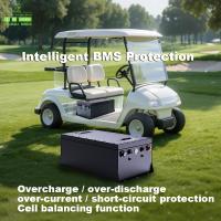 China 4000+ Cycles Lithium Ion Battery 36V 48V 60V 72V 105Ah for Golf Cart AGV Forklift No Maintenance for sale