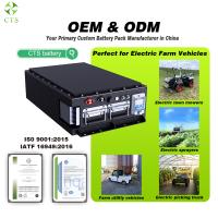 China CTS High Power 24V 48V 100Ah 200Ah Lithium Ion Battery Solutions For Smart Agricultural Robotics for sale