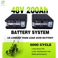 China CTS 48V 72V 96V 100Ah 200Ah 300Ah Agricultural Vehicles & Machinery Lithium Battery Solutions for sale
